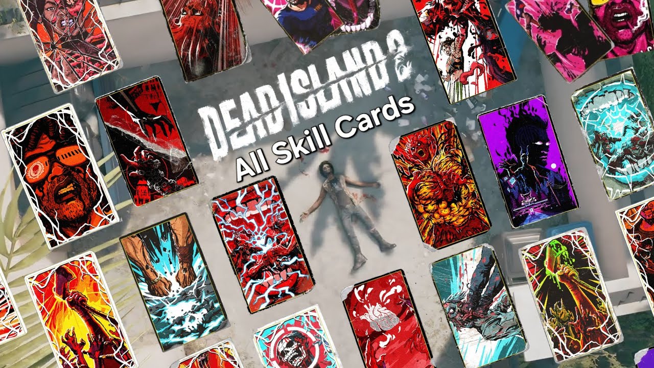 Dead island 2 - All Skill Cards - YouTube