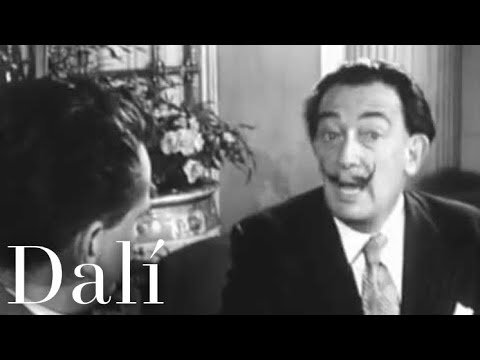 Interview drôle de Salvador Dalí (Français)