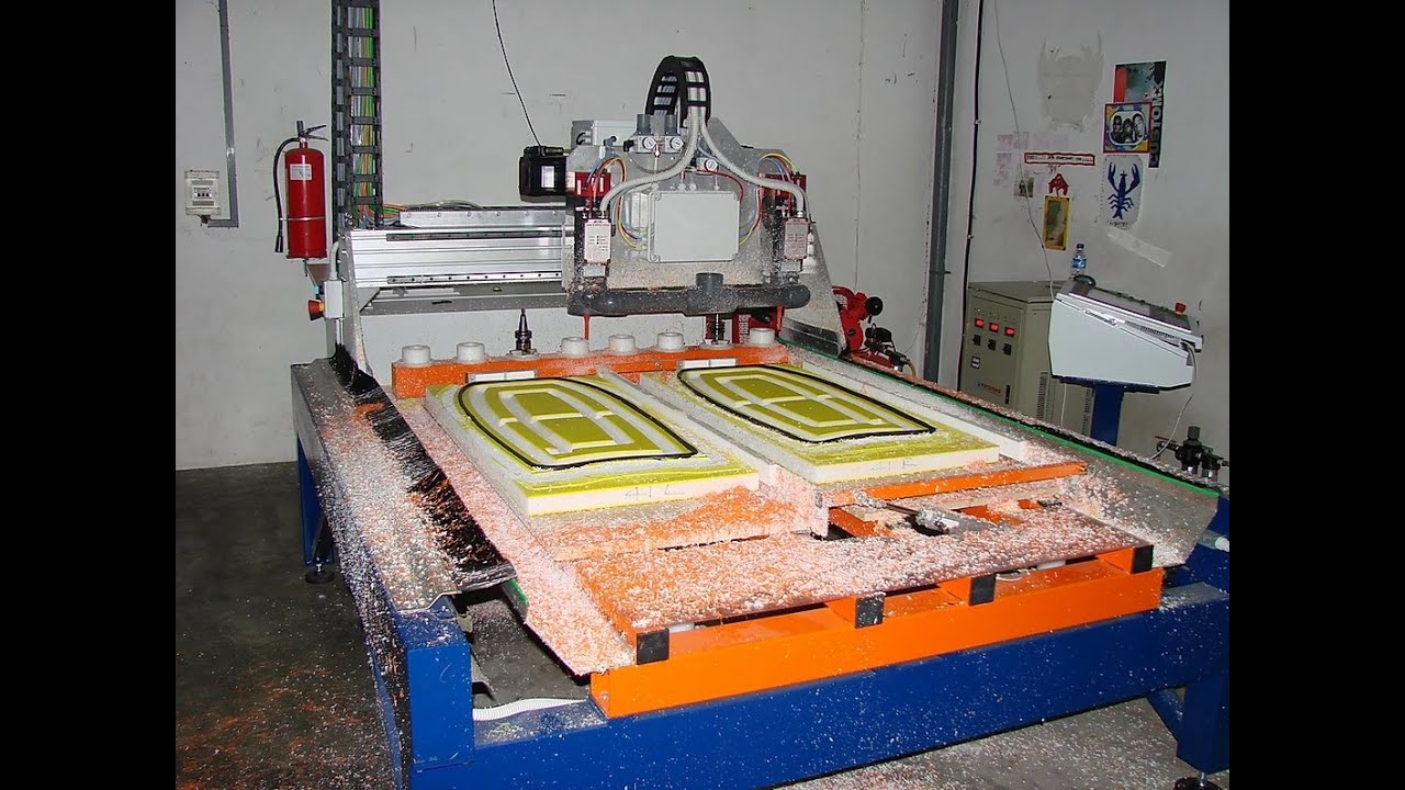 BODYBOARDS Shaping with 3D-Shaper-CNC Machine - YouTube