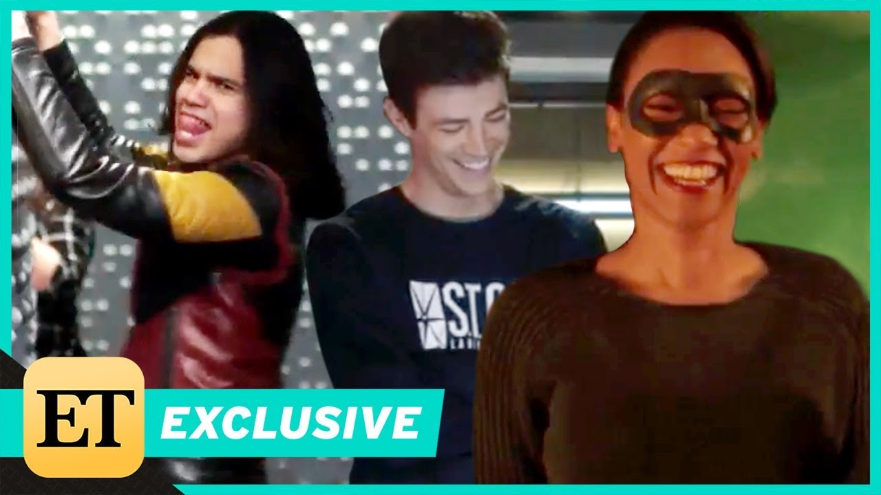 The Flash Cast Can't Stop Laughing in Season 4 Bloopers (Exclusive ...