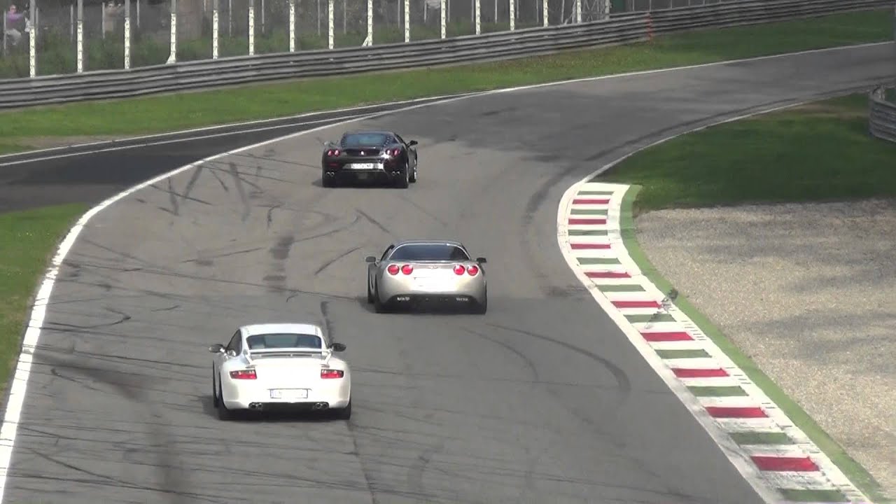 Monza Track Day: Ferrari, Lamborghini, Porsche, BMW, Nissan GT-R & More ...