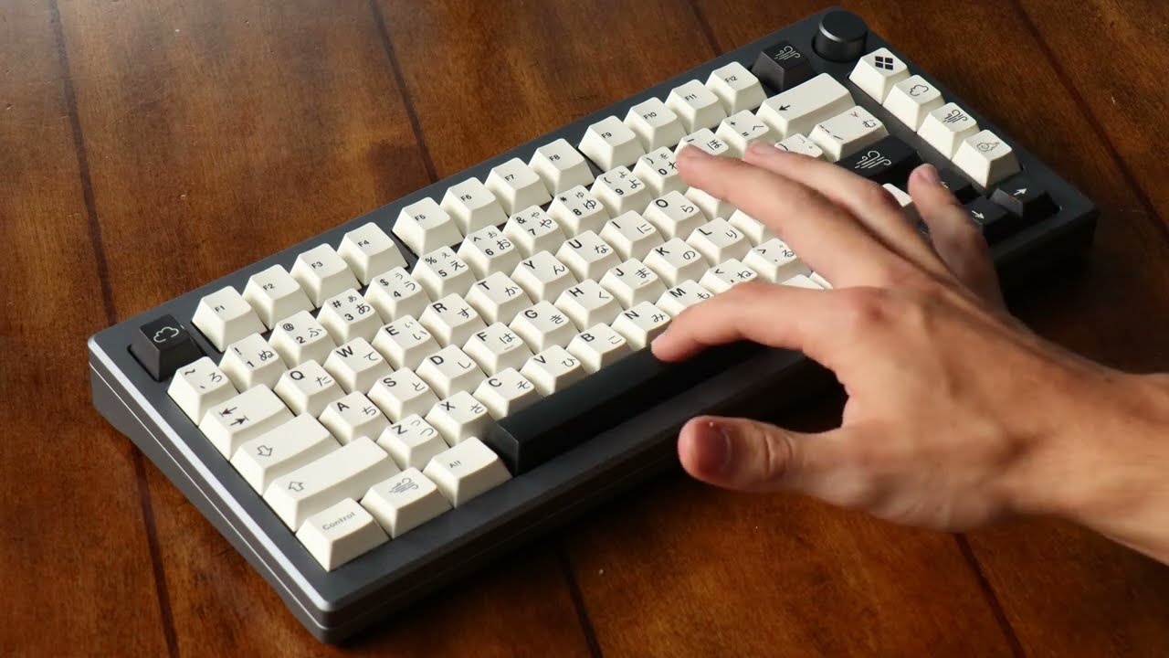 an actually clean custom keyboard... - YouTube