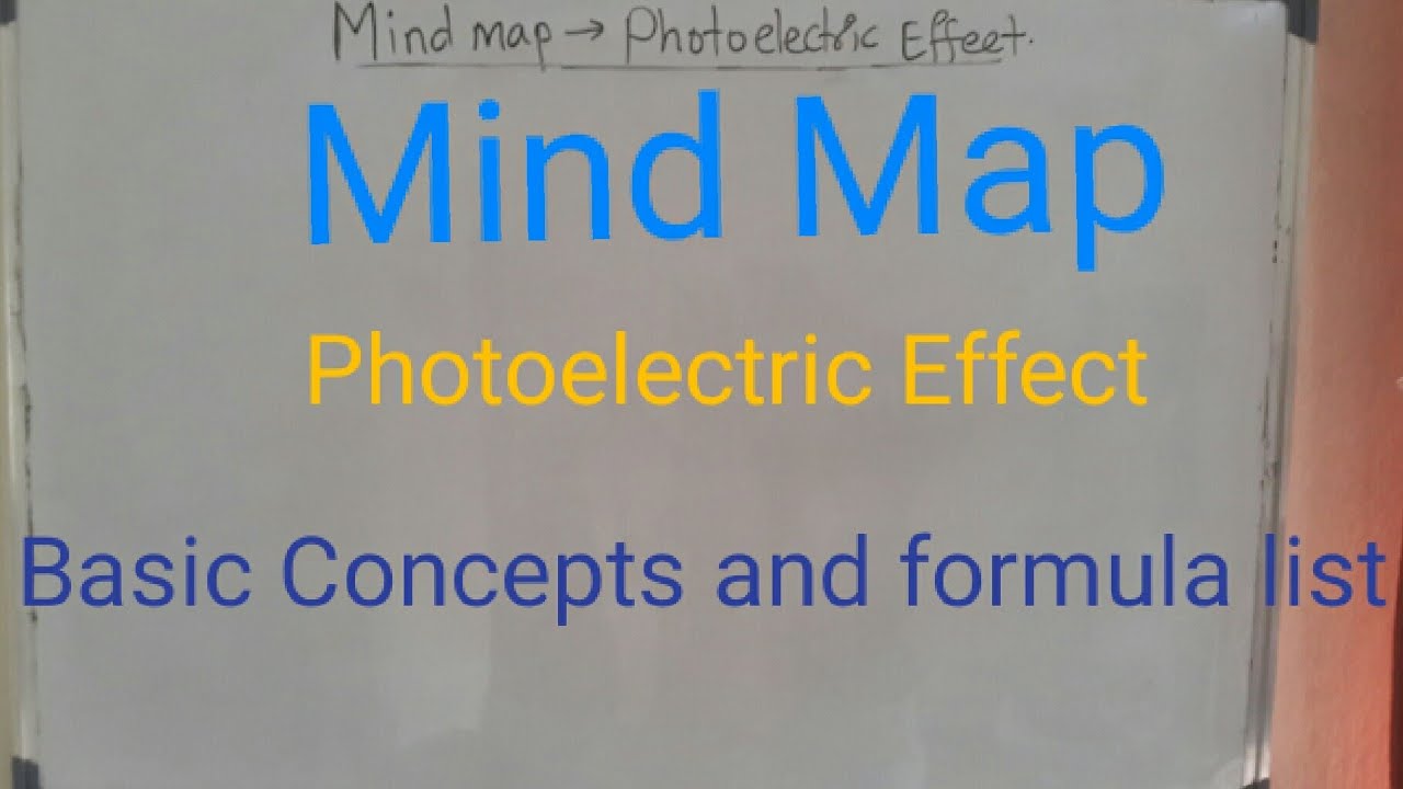 Mind Map Photoelectric Effect - YouTube
