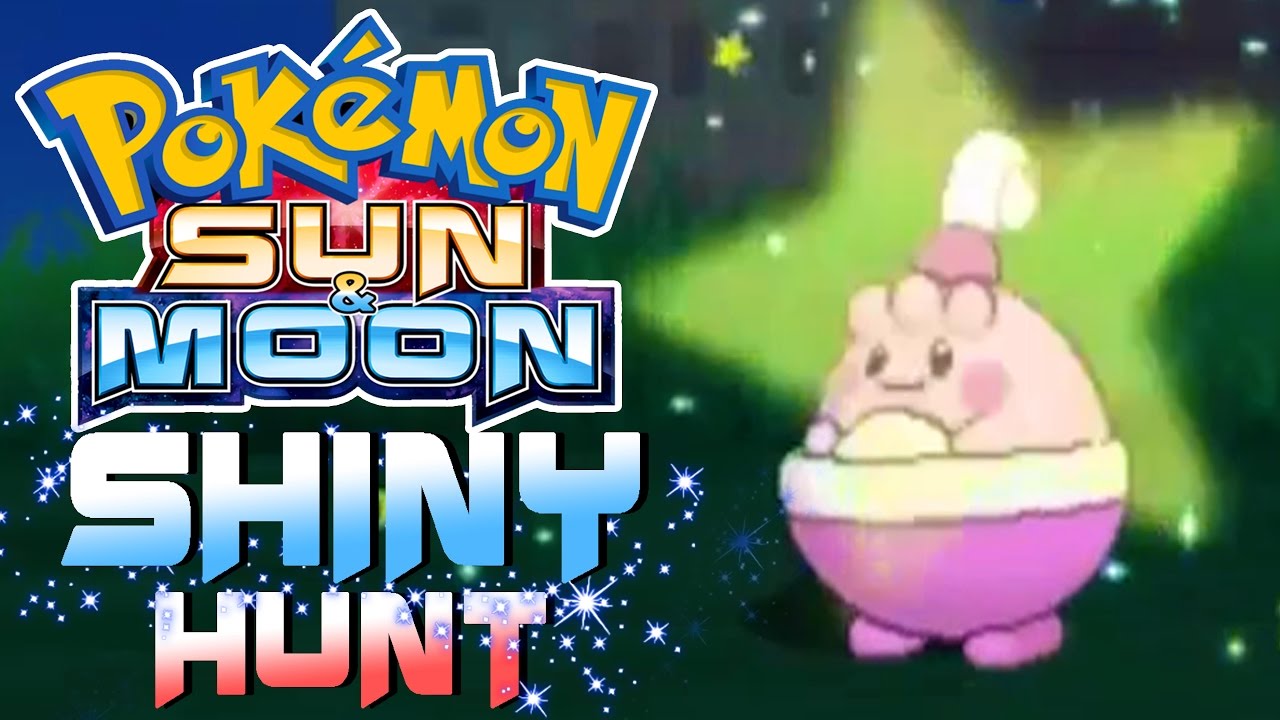 SHINY HAPPINY Live Reaction Pokemon Sun & Moon SOS Method No Shiny Charm "Shiny HAPPINY" - YouTube