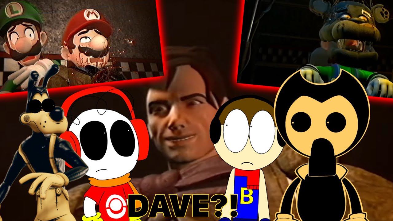 Bendy And Boris Plays Mario In Animatronic Horror (Remake) Chapter 4 ...
