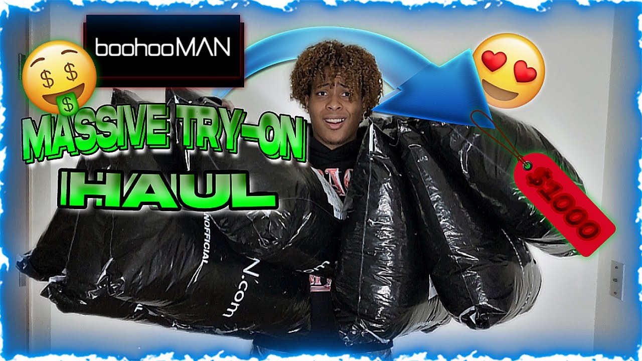 BIGGEST BooHooMan $1000 CLOTHING HAUL/TRY-ON IN 2024🔥!! Fashionable ...