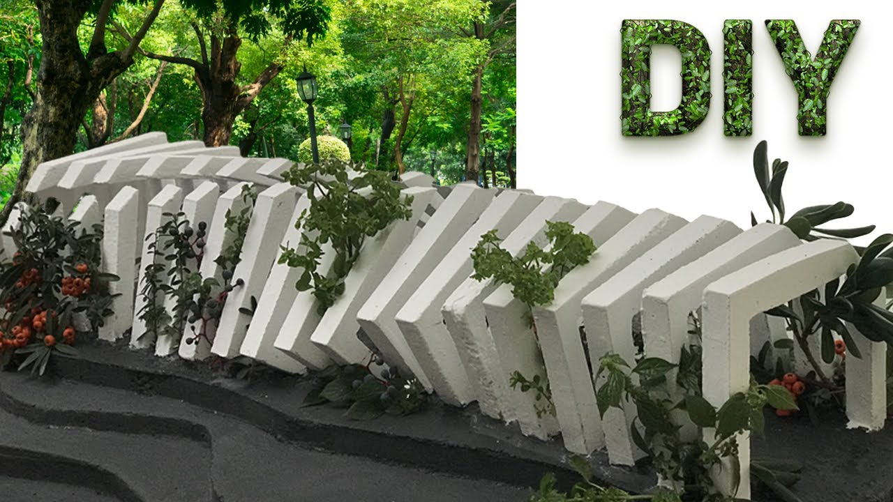 HOW TO CREATE parametric walkway WITH CEMENT / scratch building - YouTube