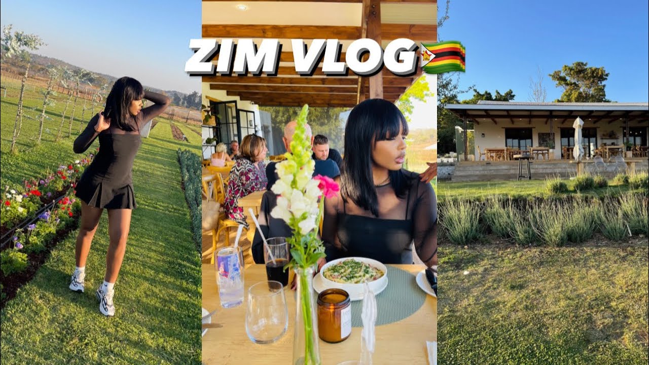 LIFE IN ZIMBABWE || LETS GO TO A FLOWER FARM 🌸 🌹|| VIEWS || ZIM ...