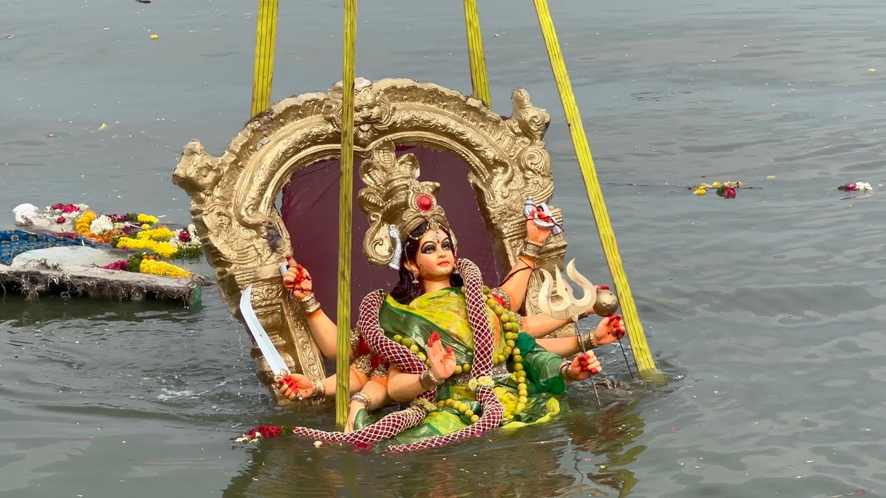 Durga Visarjan | Durga Puja Visarjan Hyderabad | Durga Devi Visarjan ...