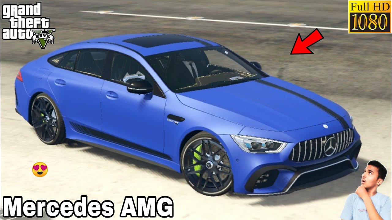 GTA 5 : HOW TO INSTALL MERCEDES AMG GT63 S Coupe CAR MOD🔥🔥🔥 - YouTube