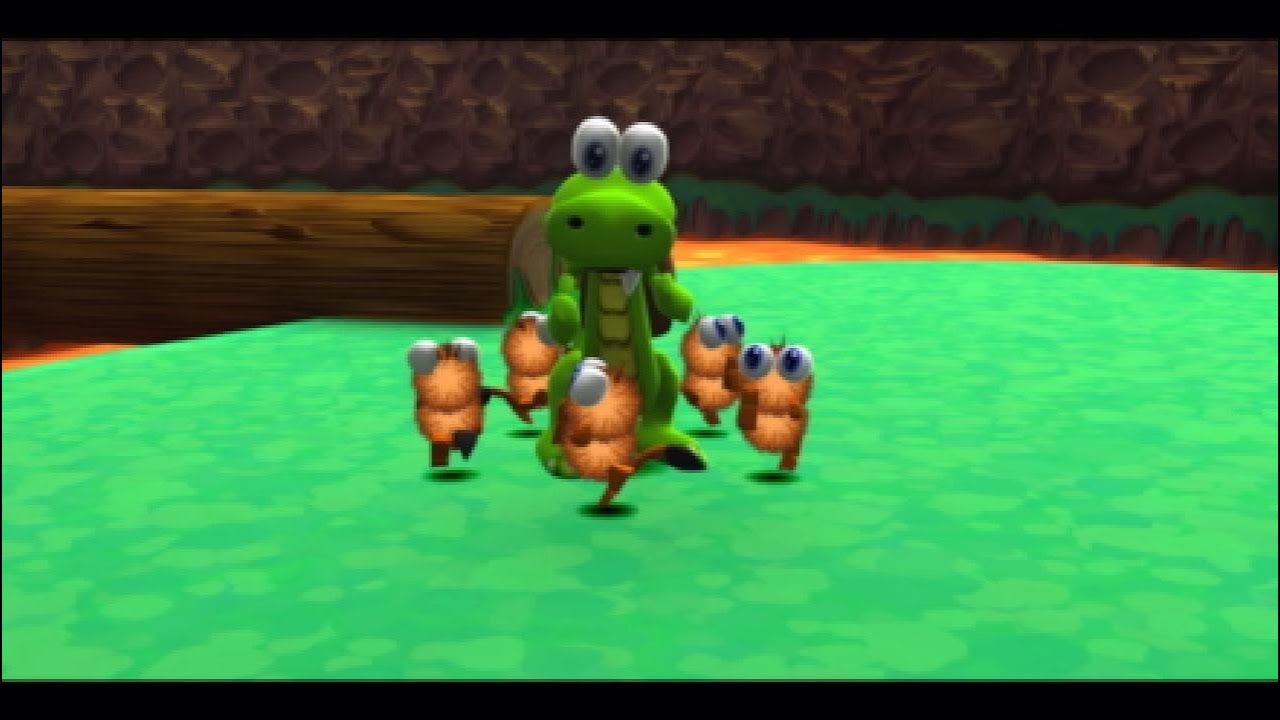 Croc: Legend of The Gobbos | 4-B2 Baron Dante's Funky Inferno - YouTube