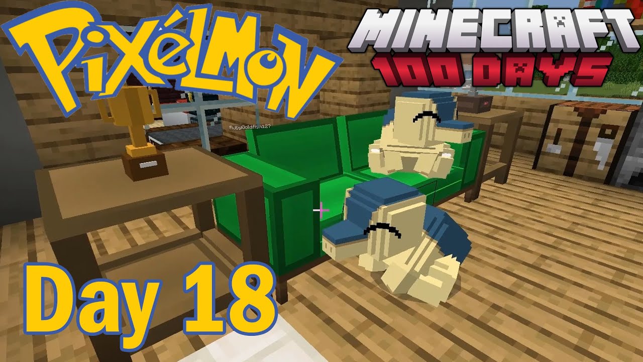 We Added a Furniture Mod! 100 days Pixelmon! S1 E18! Pixelmon Server on ...