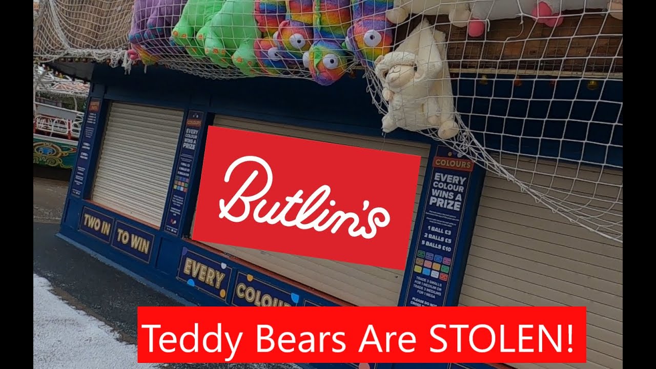 Teddy Bears Stolen & Split - Butlins Minehead Summer 2023 - YouTube