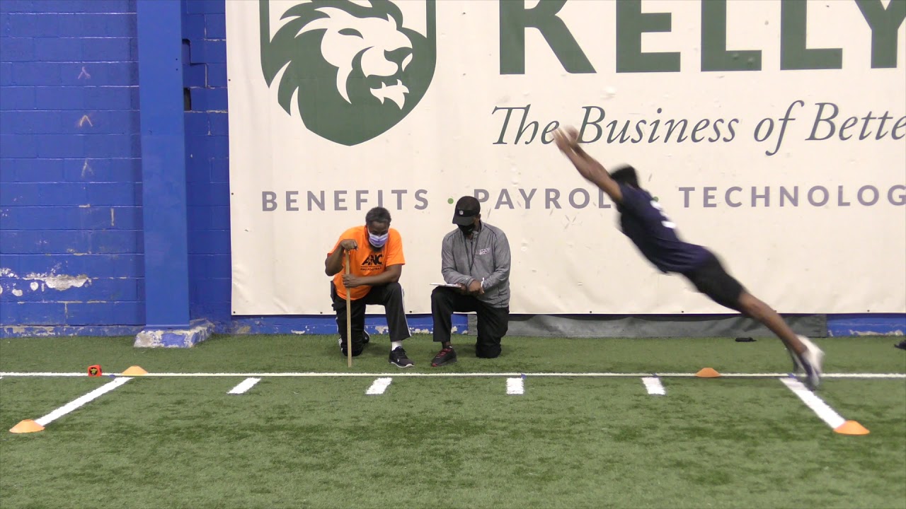 Reid Harrison-Ducros ANC Combine Baltimore - YouTube