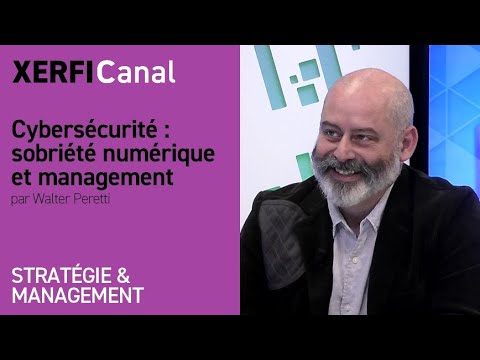 Cybersécurité : sobriété numérique et management [Walter Peretti] - YouTube