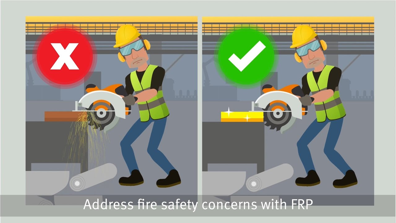 How FRP addresses fire safety concerns - YouTube