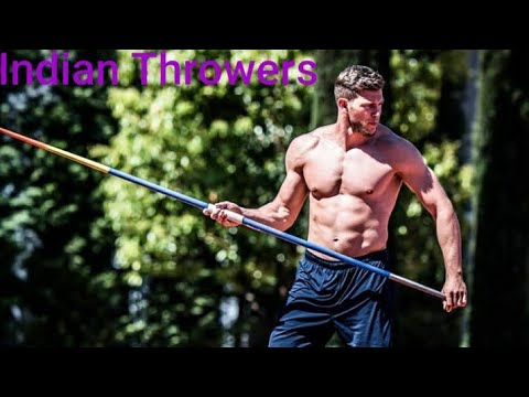 Hoffman javelin training workout || javelin training slow motion ...