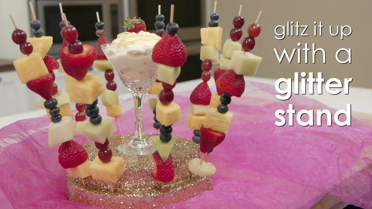 Glitz It Up With A Glitter Stand - YouTube