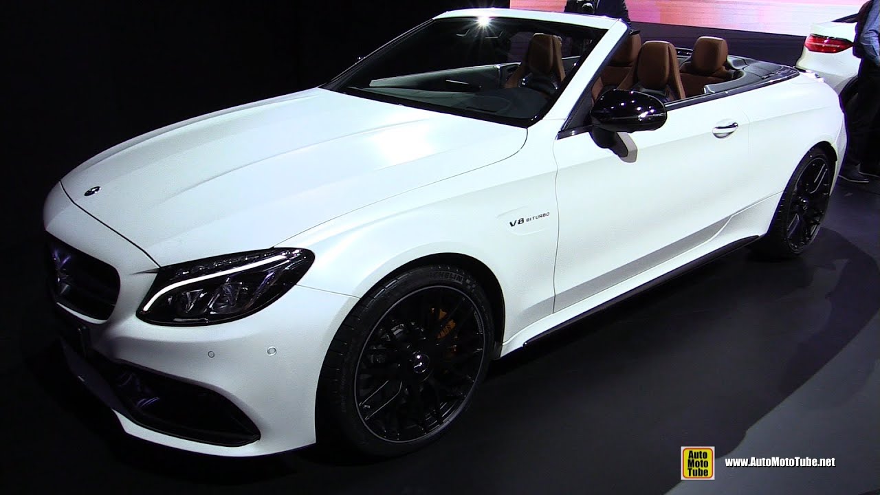 2017 Mercedes AMG C63 S Convertible - Exterior and Interior Walkaround ...