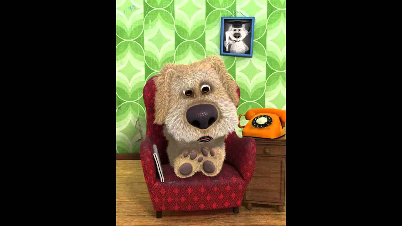 Talking Ben, tom y el robot - la pelea de Ben y el gato noel - YouTube