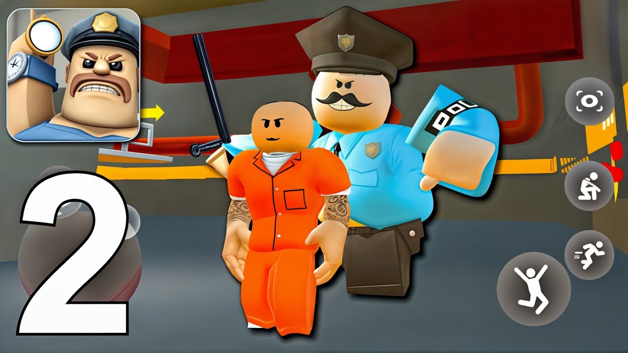 Barry Prison Escape Obby - First Person Obby Gameplay Walkthrough Part ...
