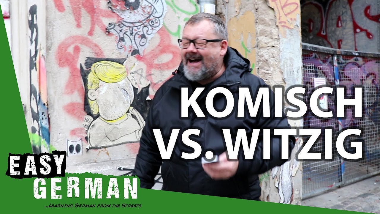 Komisch vs. witzig | Super Easy German (51) - YouTube