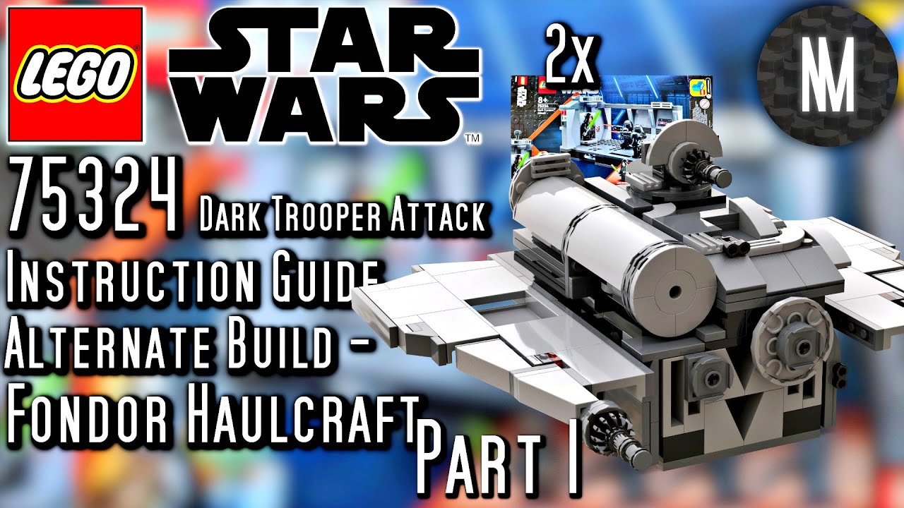 LEGO Star Wars 2x 75324 Alternate Build Tutorial How To - Fondor ...