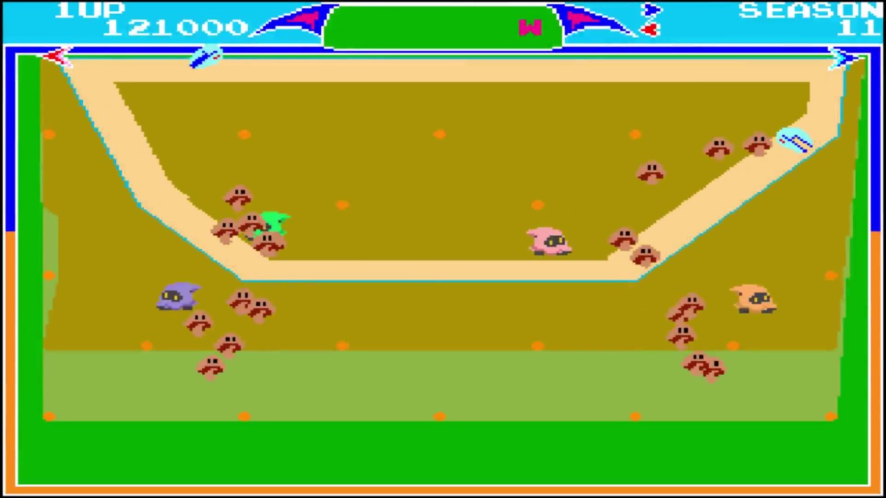 Libble Rabble Arcade Game - YouTube