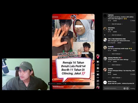 bocil 16 tahun bvnuh lalu perkaos bocil 11 tahun