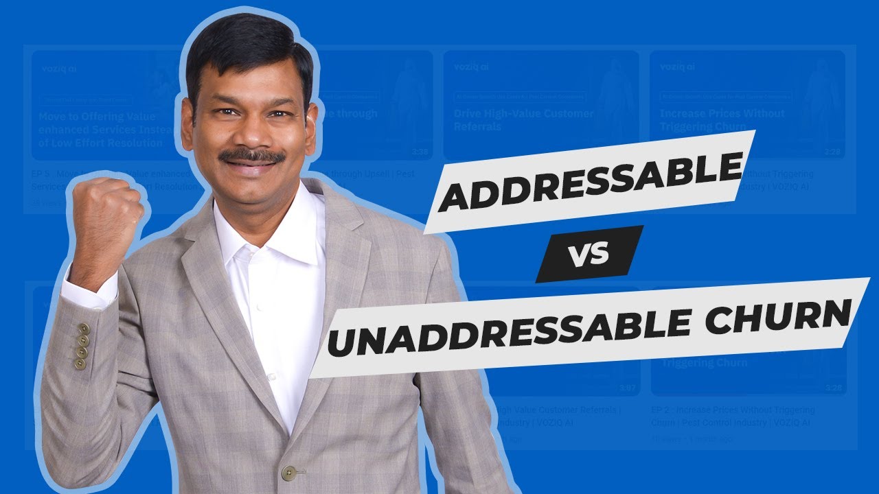 Addressable Churn And Unaddressable Churn Voziq Ai Youtube