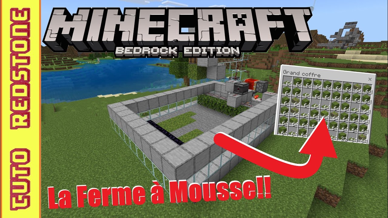 Comment fabriquer une ferme à Mousse : Minecraft 1.21 MCPE, Switch, PS ...