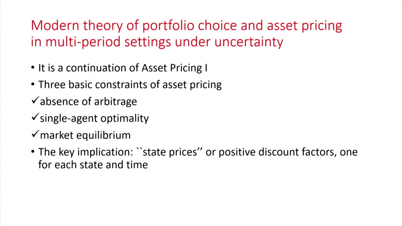MSIN0107 - Advanced Derivatives Modelling and Portfolio Theory - YouTube