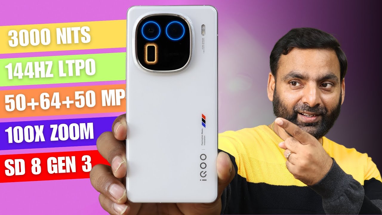 iQOO 12 Unboxing & Camera Test - Fastest 5G Phone 2024 ? - YouTube