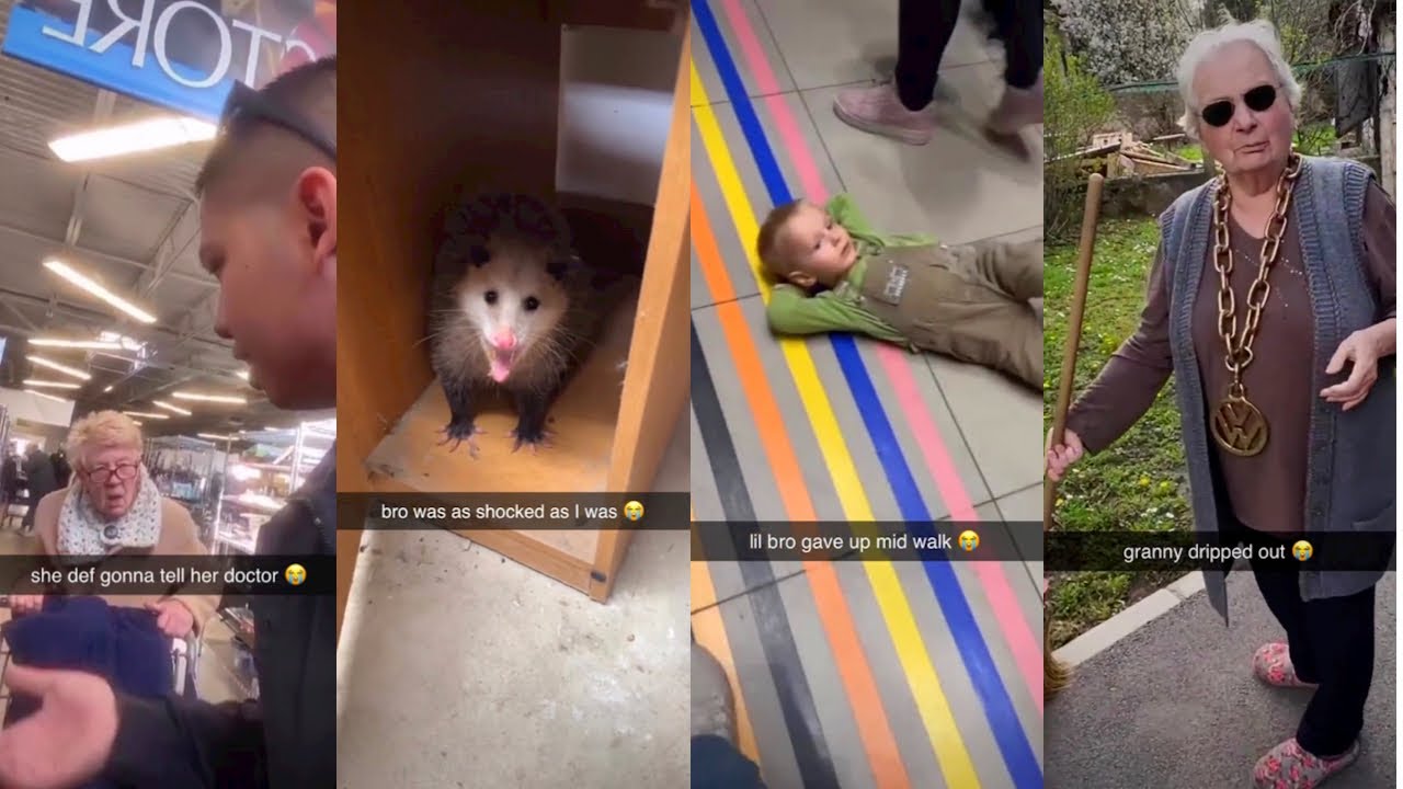 8 minutes of funny snapchat memes - YouTube