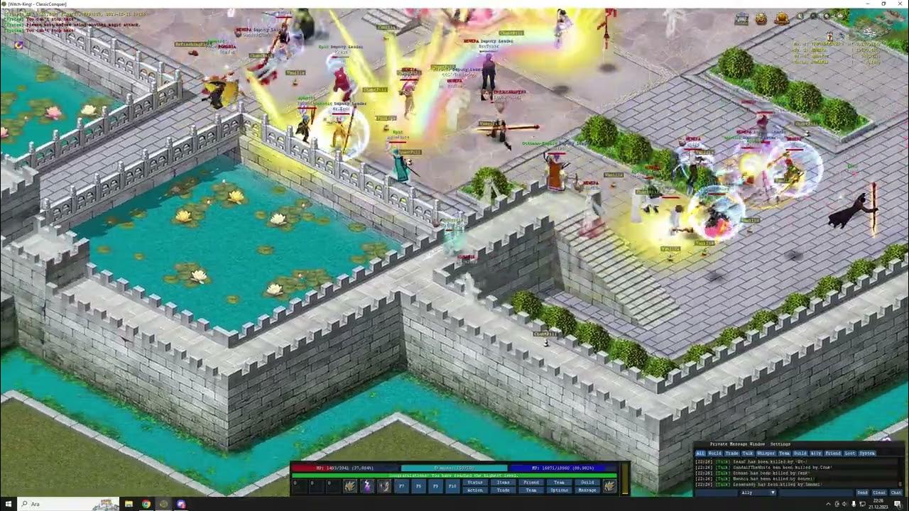 Conquer Online Classic Twin City War ( Witch-King ) - YouTube