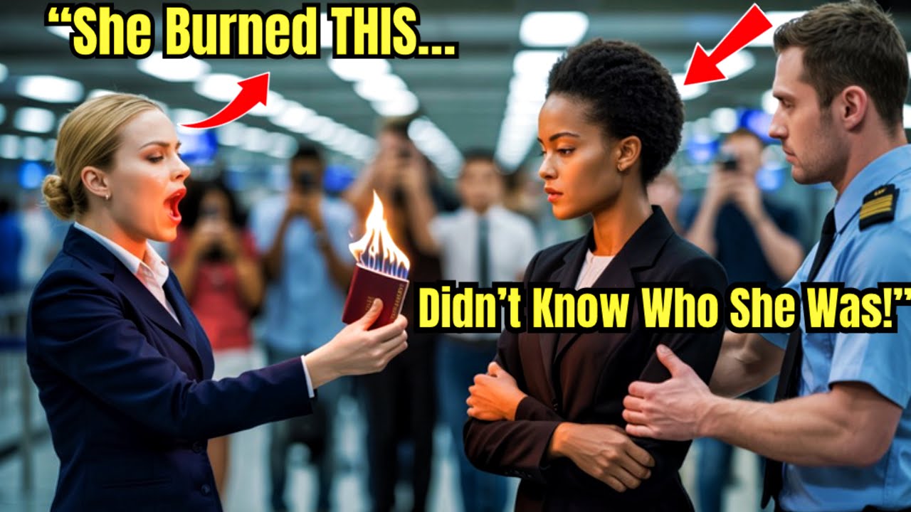 Her Passport Was Burned at the Airport — But They Didn’t Know Who She ...
