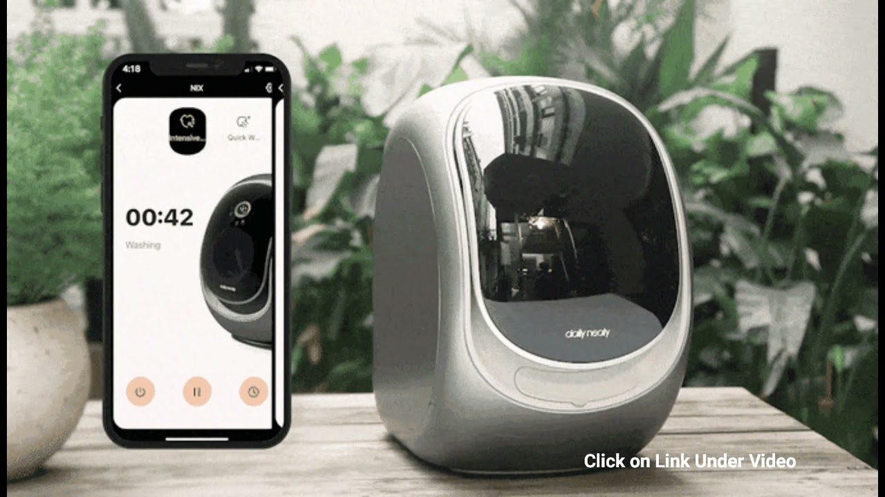 NIX Smallest All-in-One Drum Washing Machine - YouTube