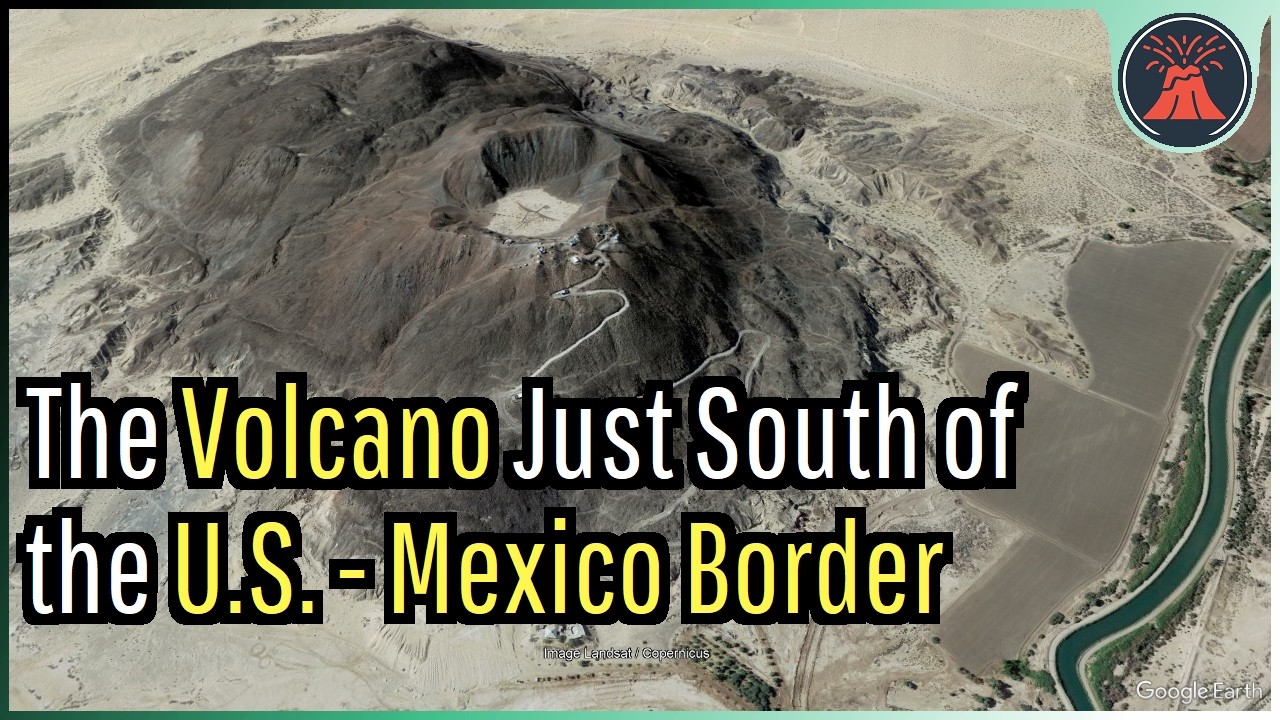 The Volcano Just South of the U.S.-Mexico Border; Cerro Prieto - YouTube