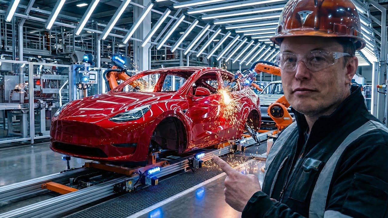 How Tesla Cars Are Made Inside the Factory| Full Process - YouTube