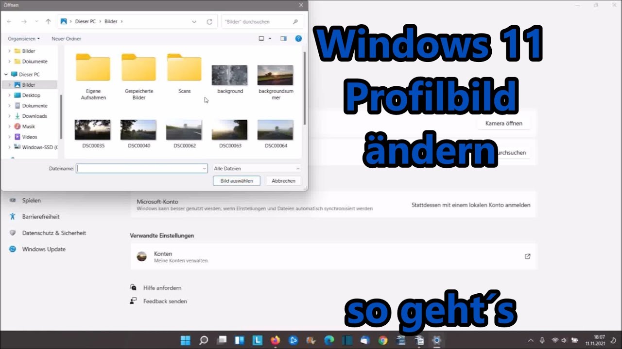 Windows 11 Profilbild ändern und löschen so gehts Profilbild Windows ...