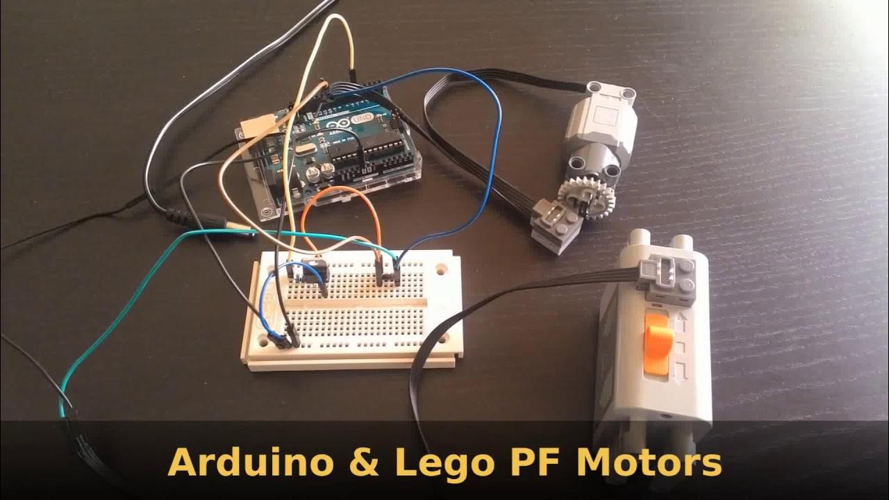 Arduino & Lego PF Motors - YouTube