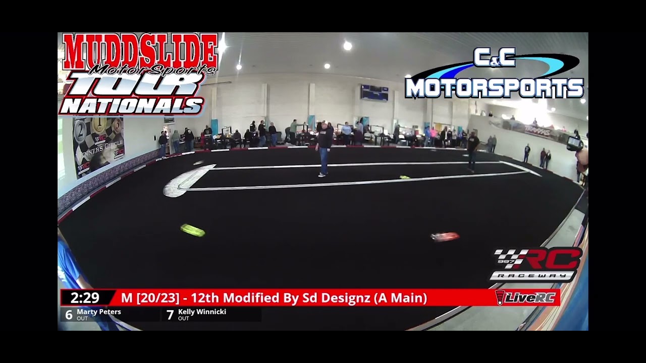 2023 TOUR Nationals @ 997 Raceway - 1/12th Modified A Main - YouTube