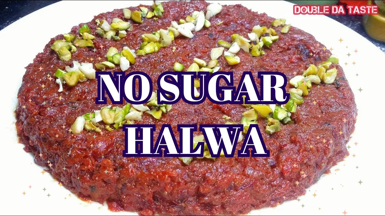 QUICK NO SUGAR PINK HALWA FOR IFTAR😋 Halwa Recipe| SEHRI & IFTAR ...