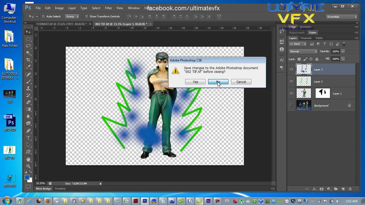 BASIC CONTROL ENTRANCE TO PHOTOSHOP PART 8 END SEASON1 ULTIMATE VFX ...