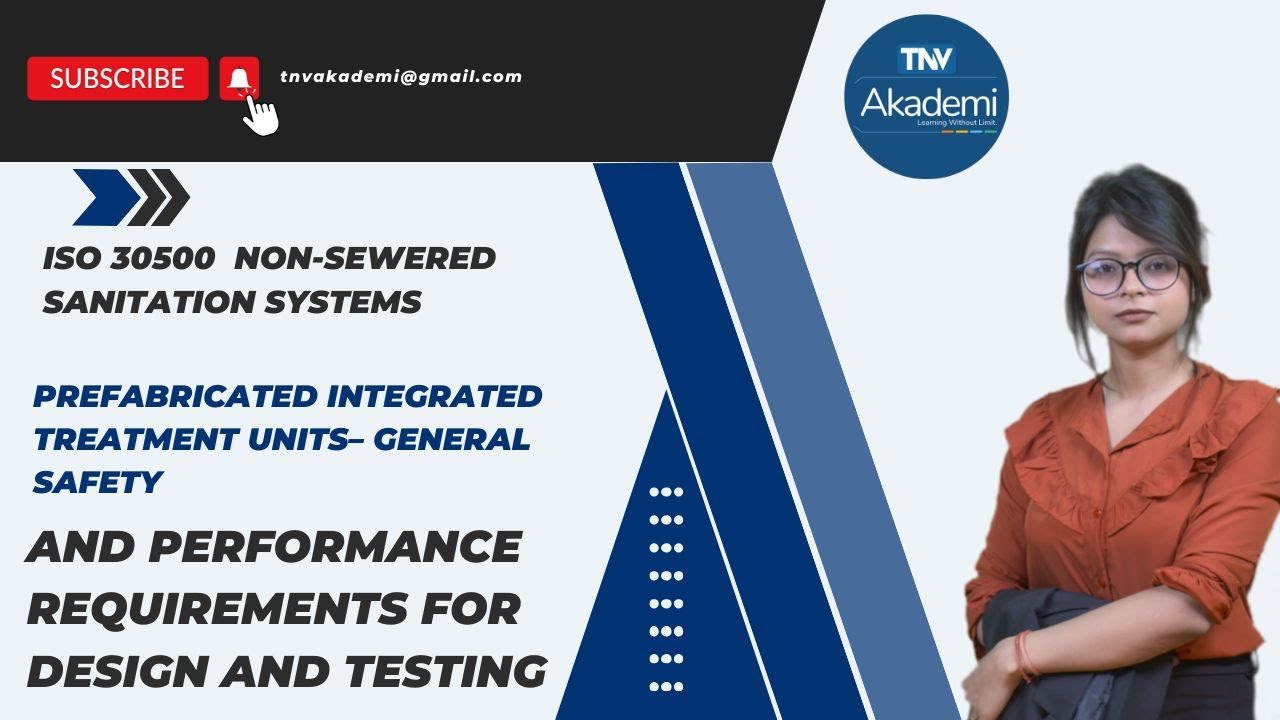 ISO 30500 Non-sewered sanitation systems - YouTube