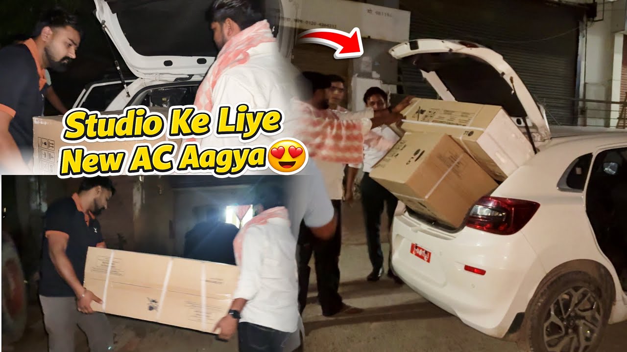 Studio Ke Liye New AC Aagya😍 | Abhishek | Deepak Anish Comedy - YouTube