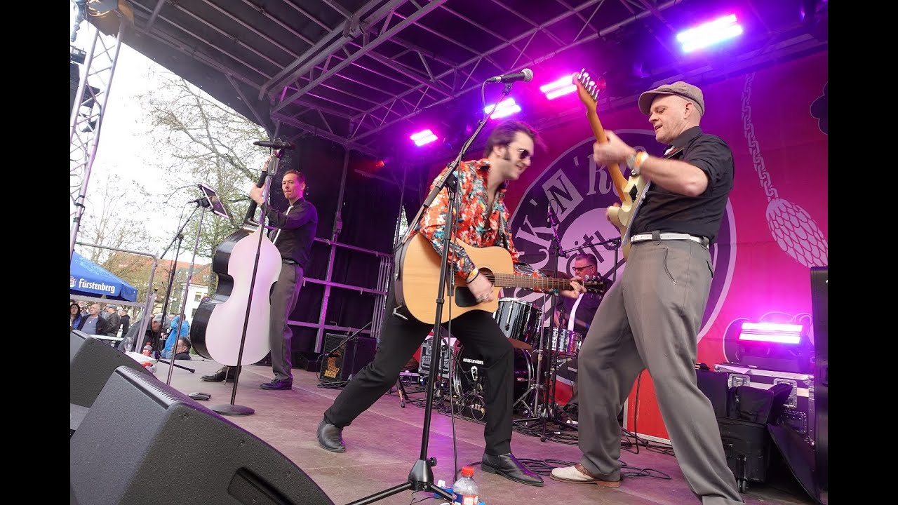 ARON KING & HIS FERRIDAY ROCKERS - 2024-04-27 - Donaueschingen, Germany ...