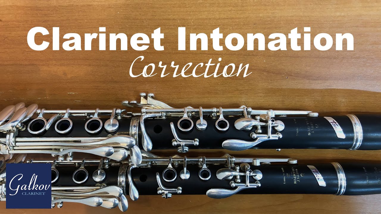 Clarinet Intonation Correction - YouTube