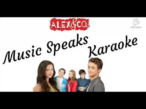 Alex & co - Music Speaks (Instrumental/Karaoke)