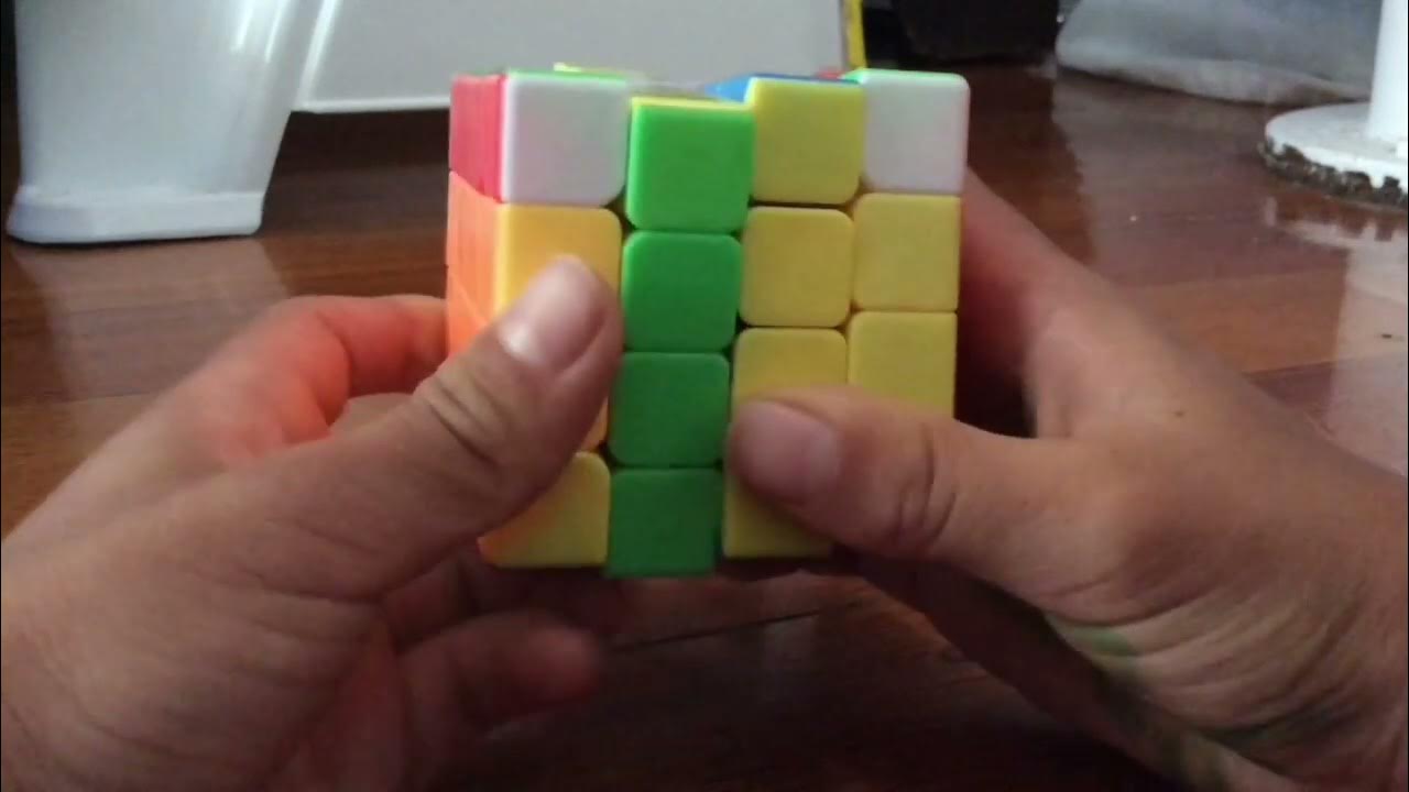 PLL parity algorithm - Rubik's Cube - YouTube